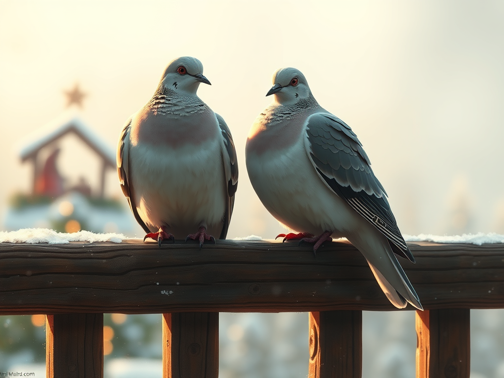 The Symbolism of Two Turtle Doves in Christmas – 10 Minutes For God